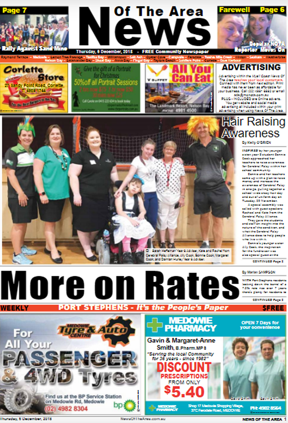 Raymond Terrace News Of The Area - 6 December 2018 - News Of The Area