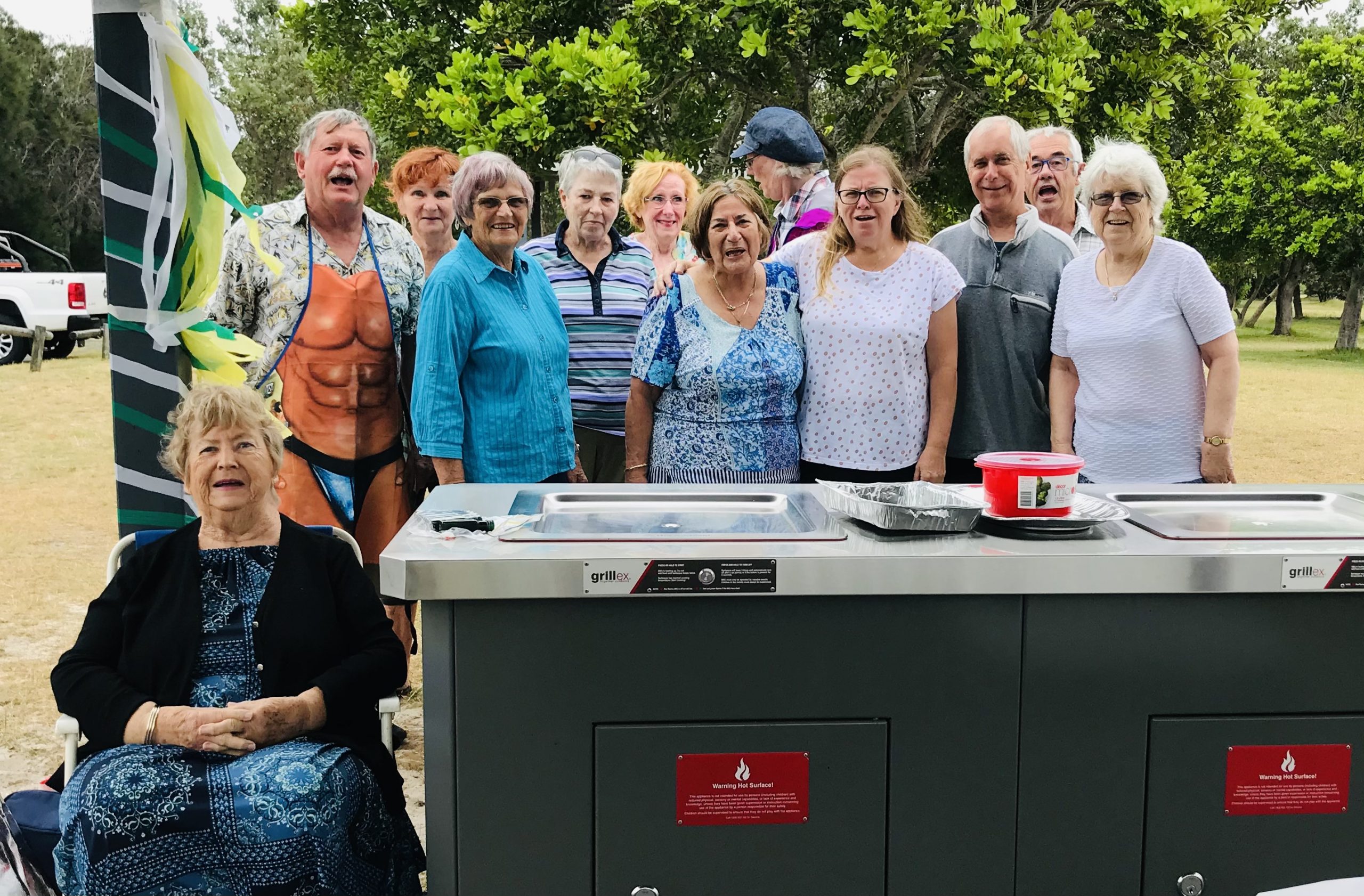 Happy locals enjoy new BBQs at Winda Woppa Reserve - News Of The Area