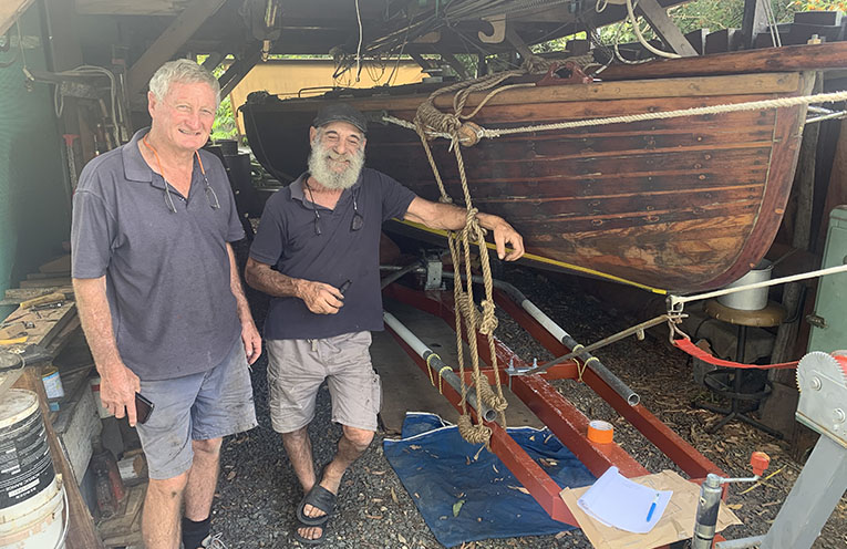 Karah locals restore 99-year old historic sailing boat - News Of The Area