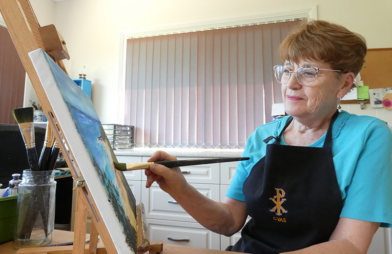 Marlene Griffin exhibits ‘Art Adventures’ at the Stringer Gallery ...